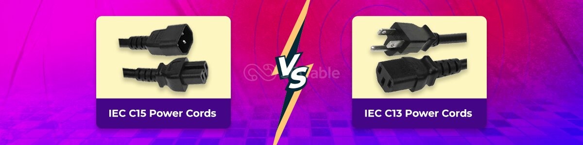 What is the Difference between C13 and C15 Power Cords?